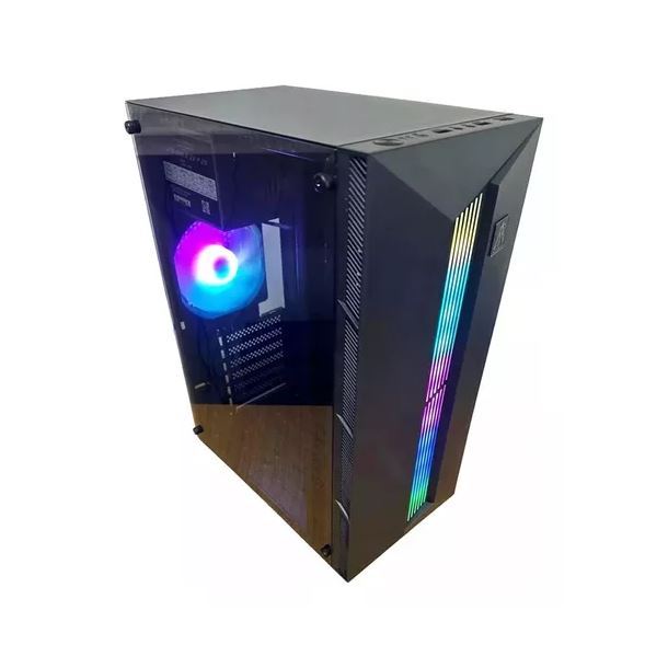 GABINETE C/FUENTE 600W ACONCAWA ULTIMATE GAMER RGB BZE LB-120